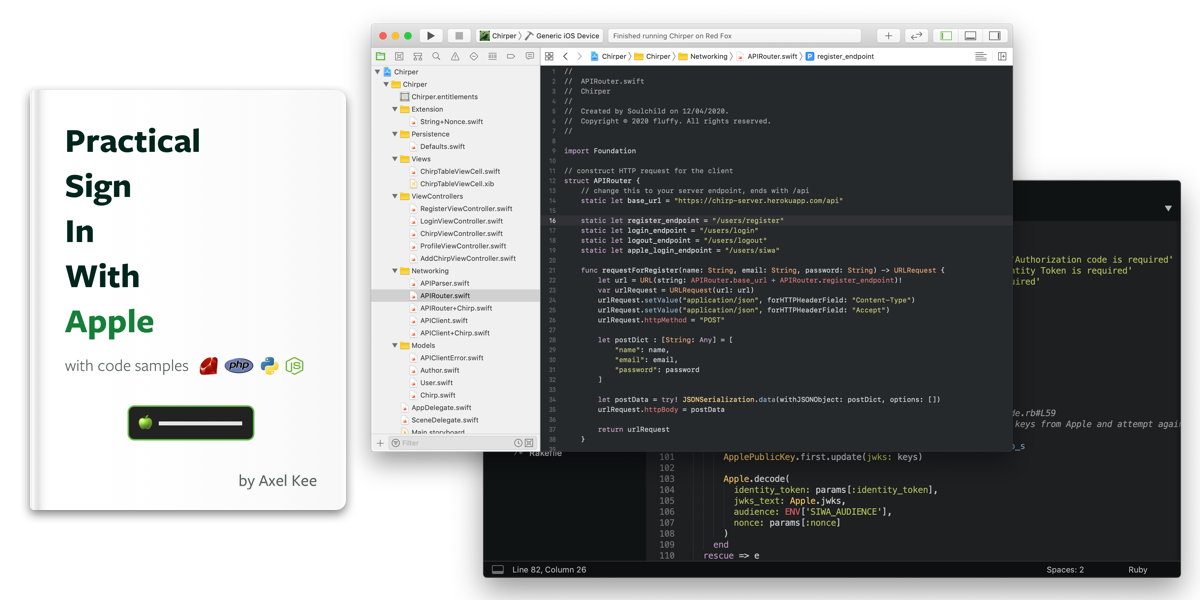Practical Sign in With Apple guide book